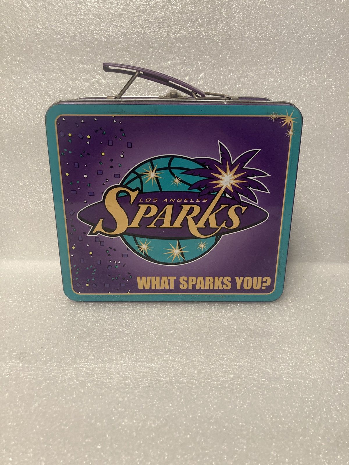 NBA × Streetwear × Vintage Vintage Los Angeles Sparks Lunchbox | Grailed
