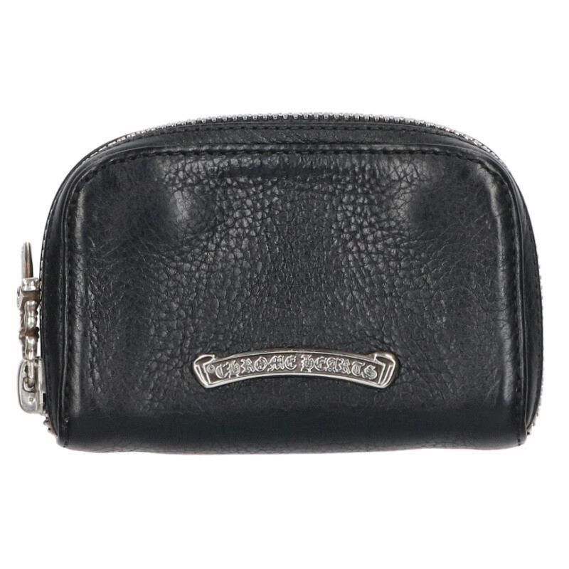 Chrome Hearts Chrome Hearts Dagger Round Zip Coin Case | Grailed