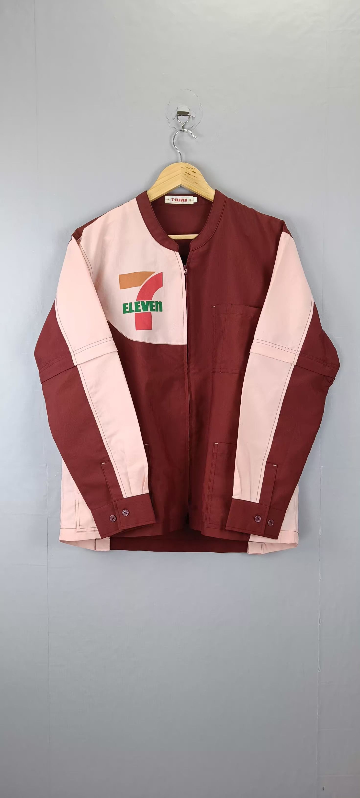 Vintage LAST DROP🔥Vintage 90's 7 ELEVEN Worker Zipper Uniform | Grailed