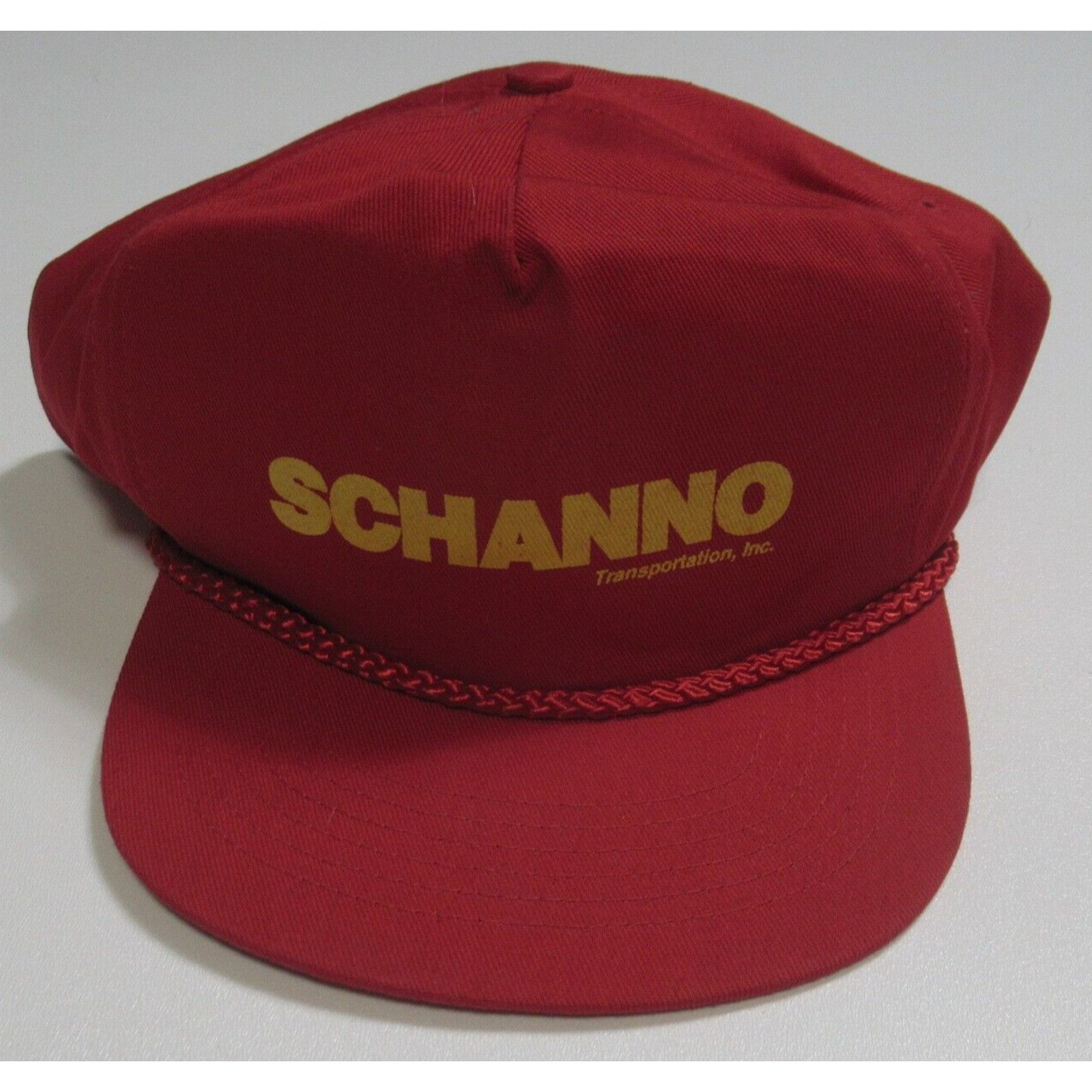 Generic Vintage 80s Schanno Transportation Trucker Logo Hat Snapback ...