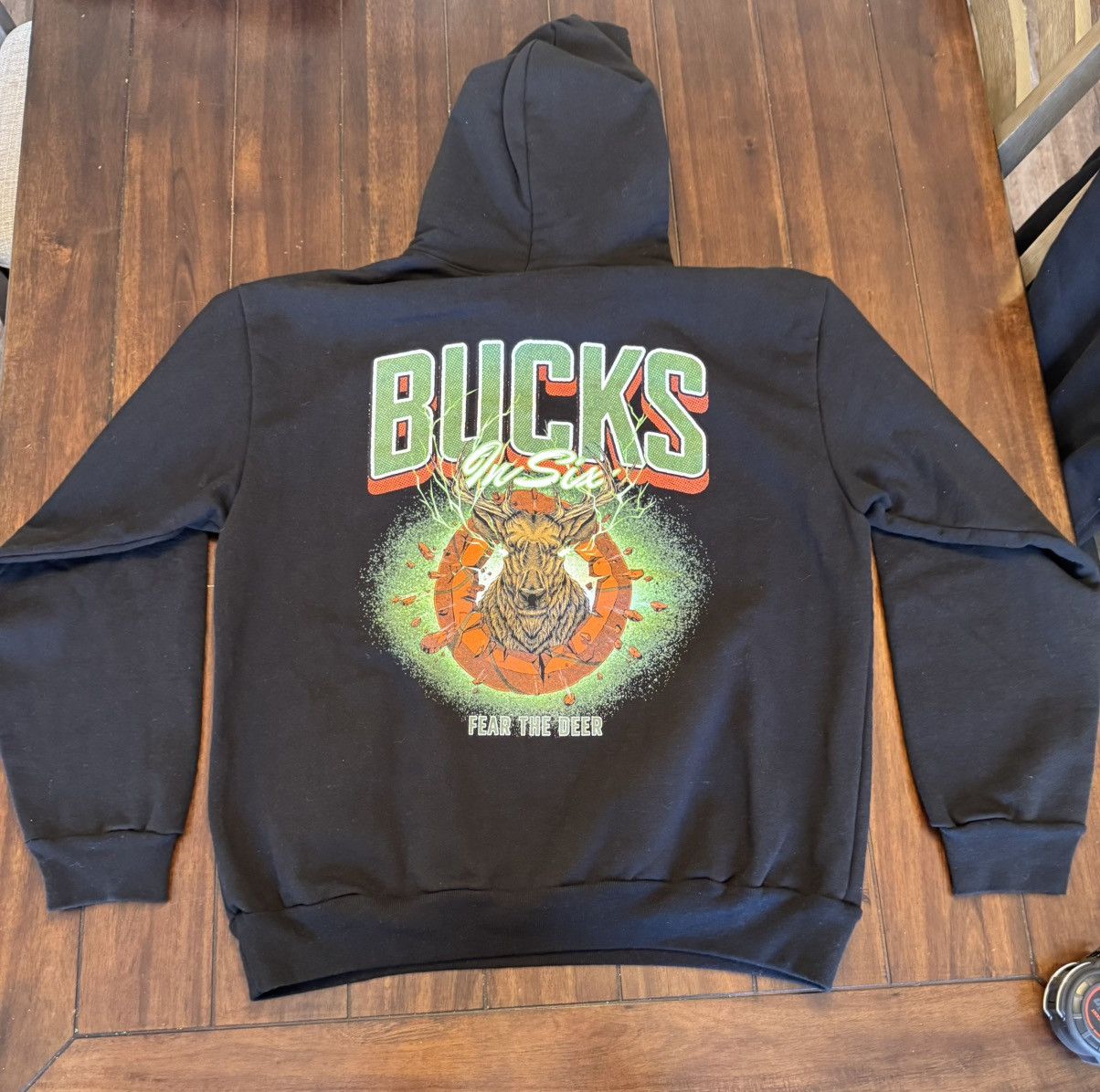 UNFINISHED LEGACY Unfinished Legacy x Milwaukee Bucks hoodie black ...