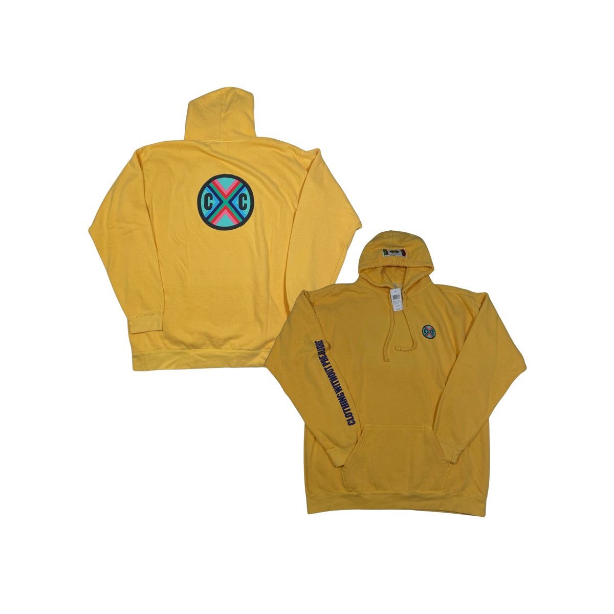 Cross Colours Cross Colours Clothing Without Prejudice Yellow Sz XL ...