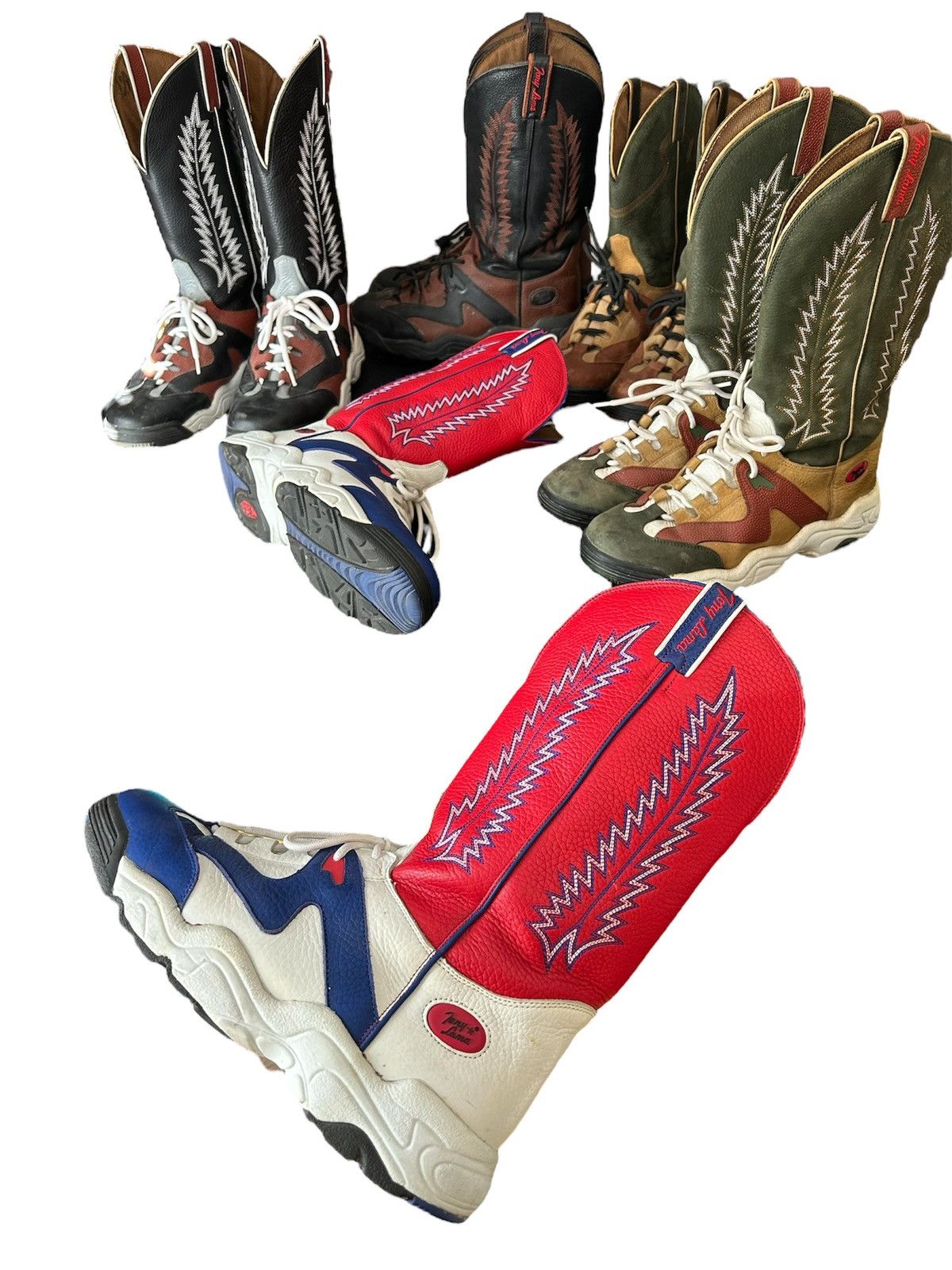 Tony Lama Tony lama rodeo clown boot BUNDLE | Grailed