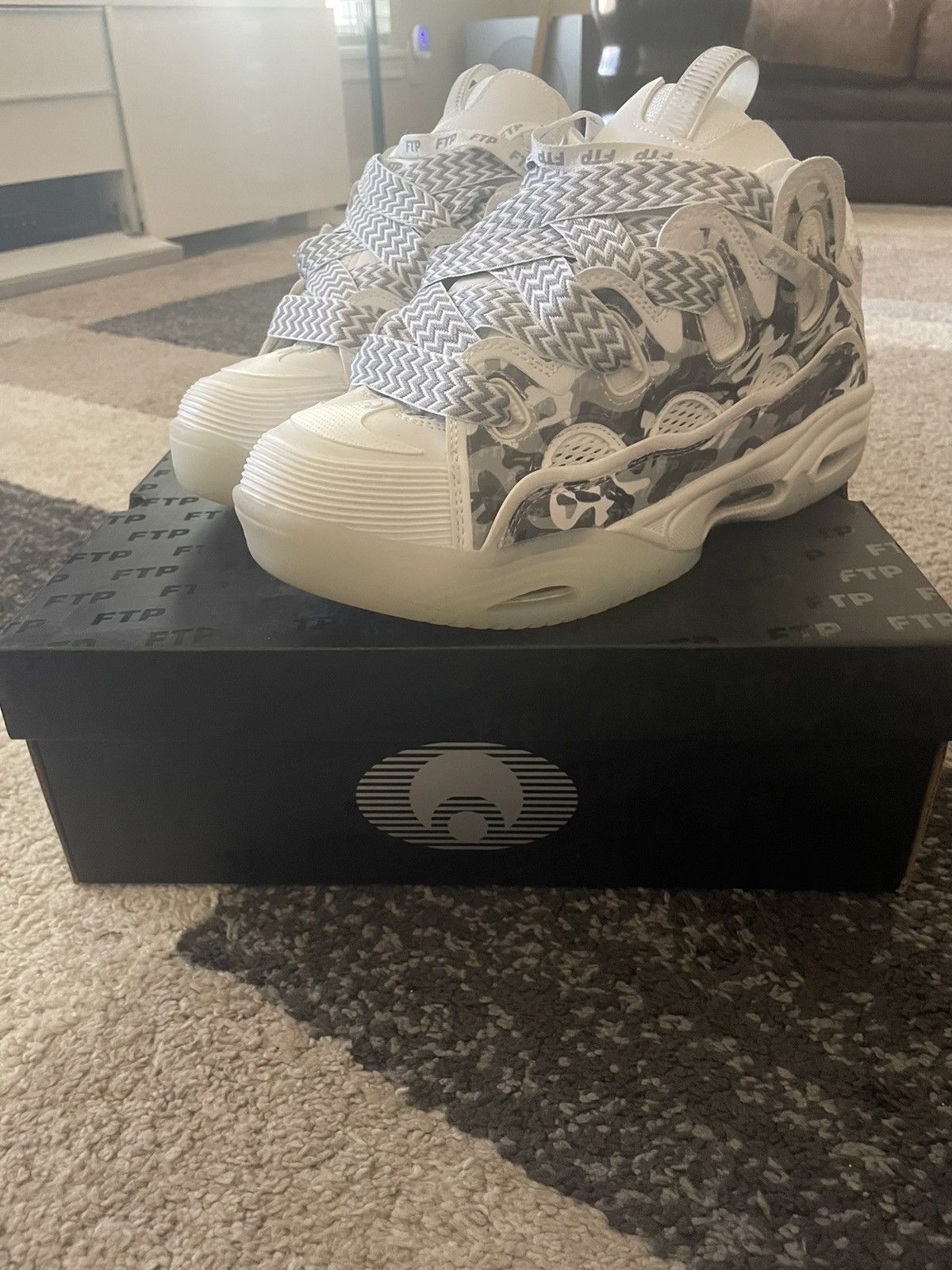 Fuck The Population × Osiris FTP osiris d3 white camo | Grailed