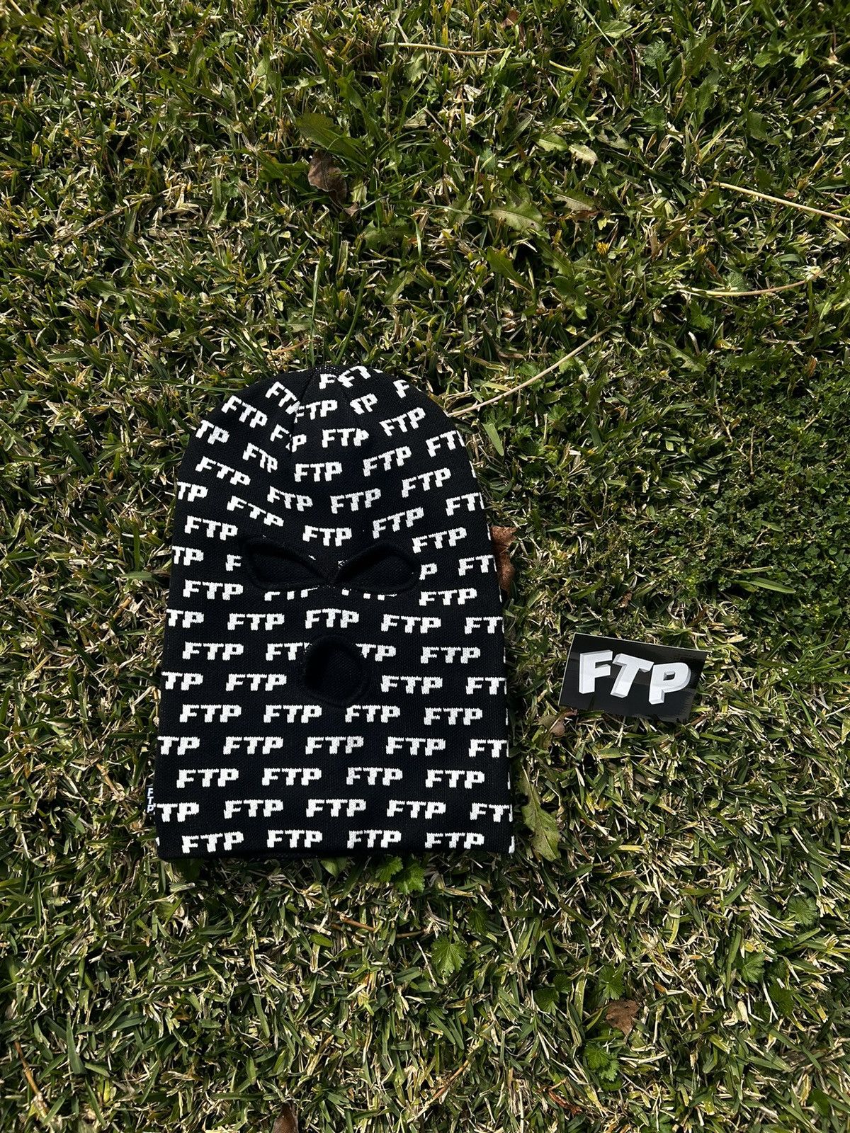 Fuck The Population FTP All Over Print Ski Mask | Grailed
