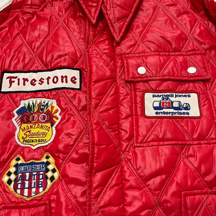 Vintage Vintage 70s Swingster Patches Red Racing Jacket | Grailed
