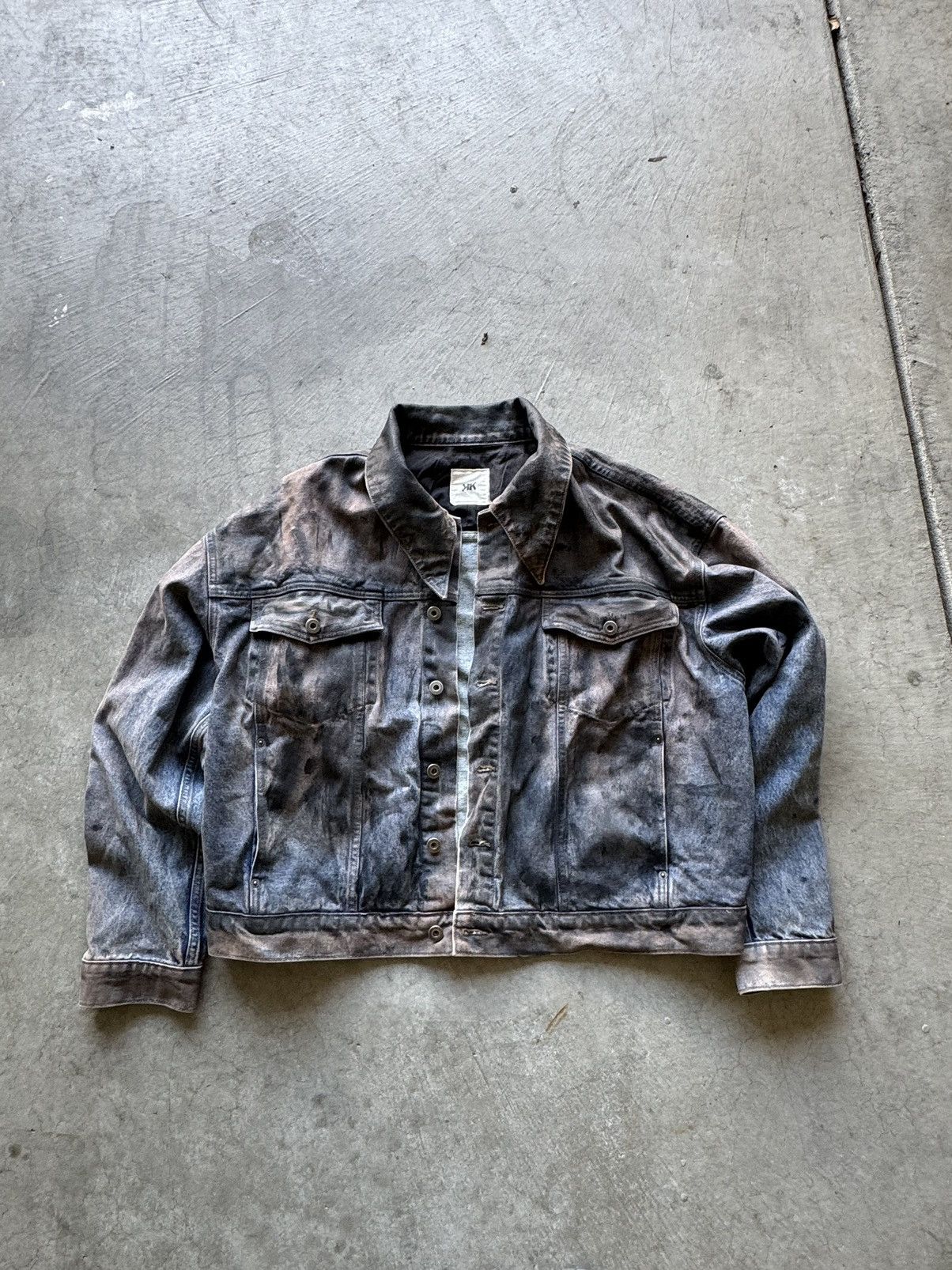 K-Two Studios Ktwo Blue wax denim jacket | Grailed