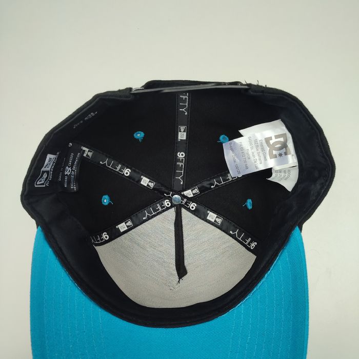 Dc DC New Era Cap Fullcap Skate Blue Black | Grailed