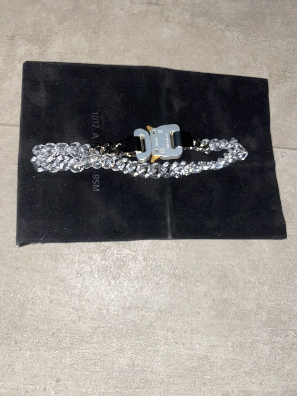 1017 ALYX 9SM 1017 Alyx 9SM Nylon & Metal chain silver transparent new ...