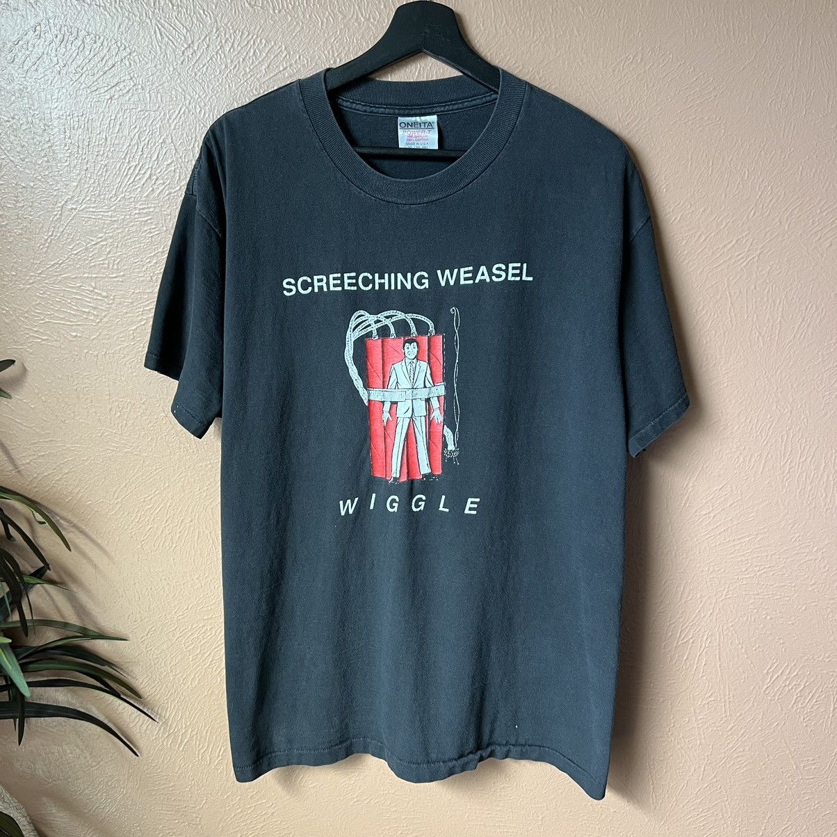 Band Tees × Vintage Vintage Screeching Weasel Wiggle Band T Shirt 90s ...