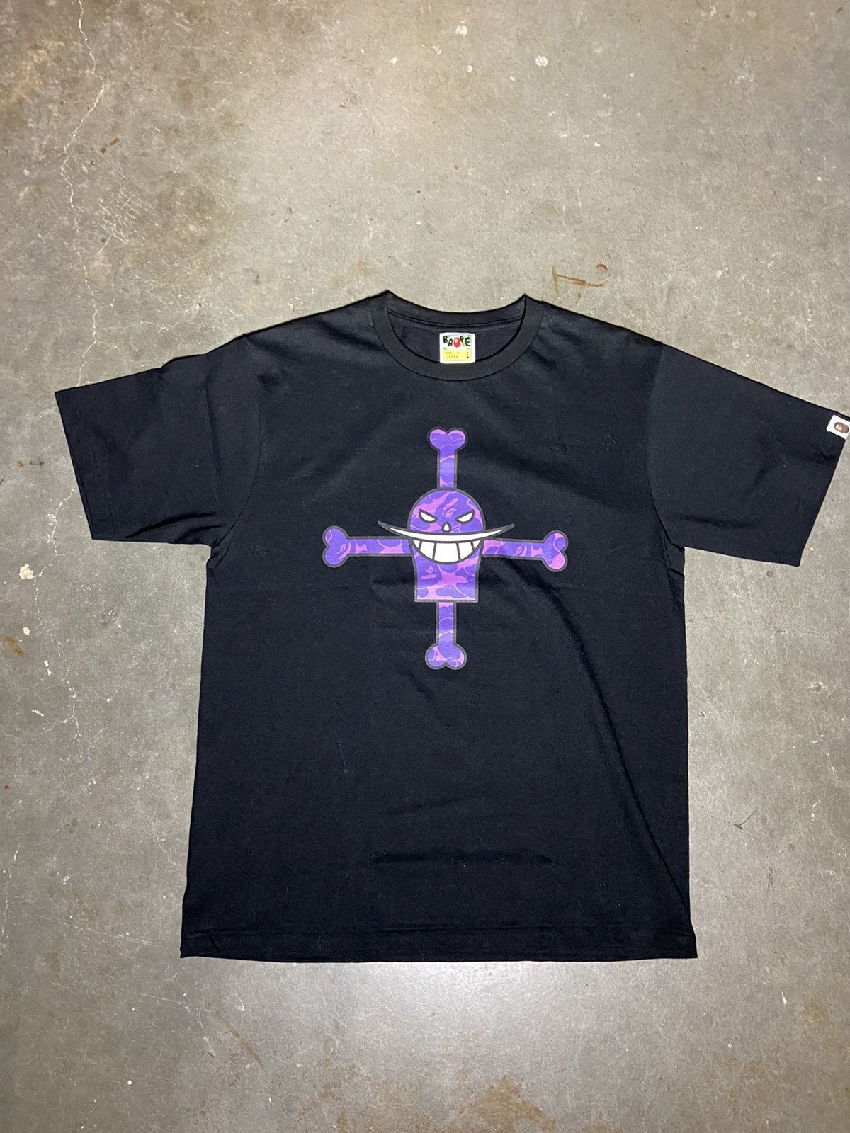 Bape Bape x One Piece Whitebeard Tee | Grailed
