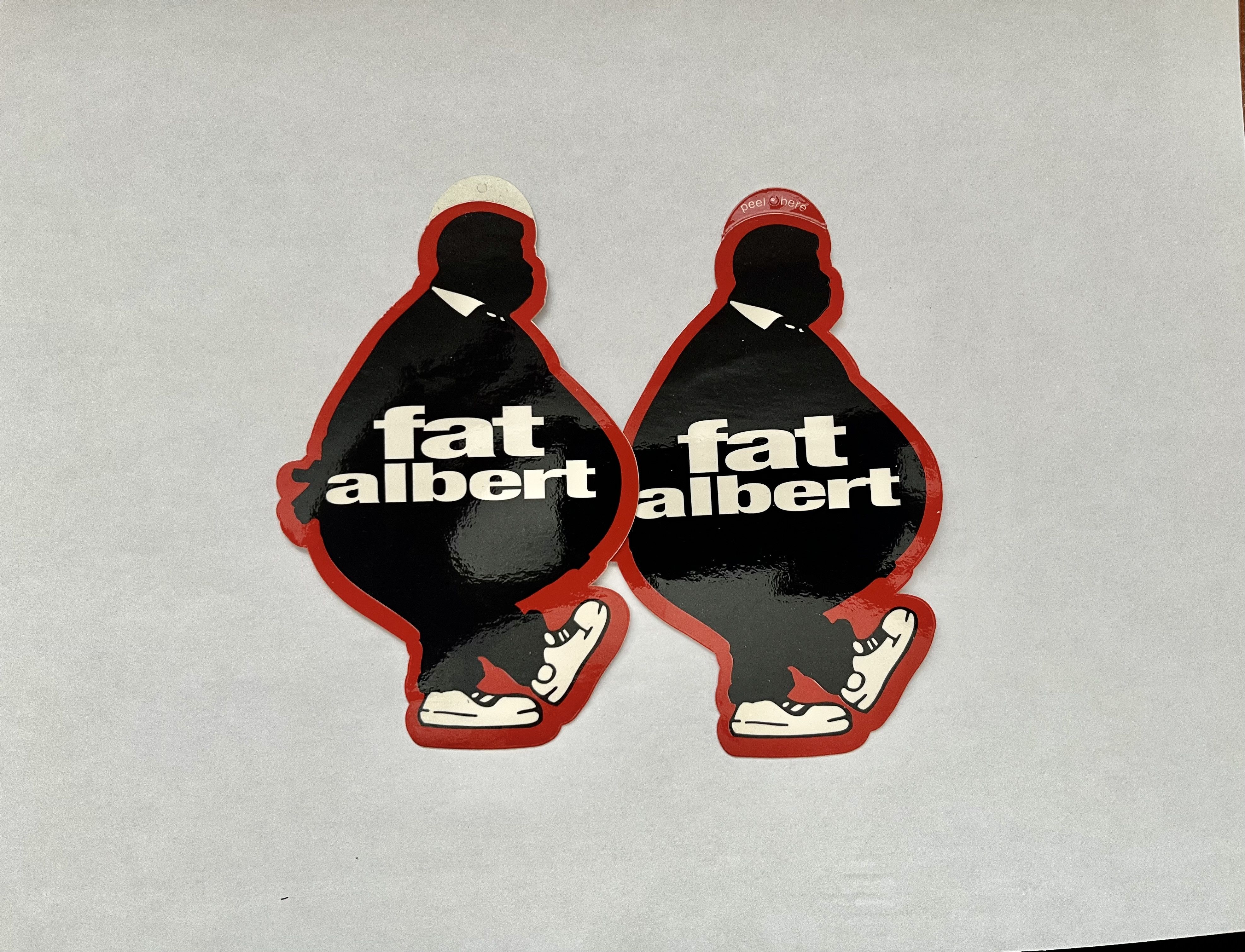 Vintage Fat Albert stickers | Grailed