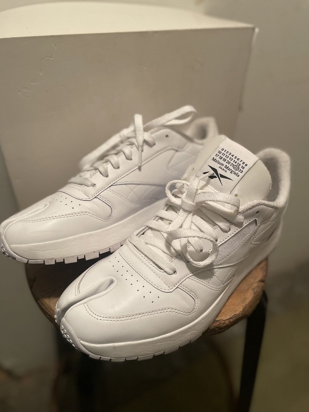 Maison Margiela × Reebok Maison Margiela x Reebok Classic Tabi leather ...