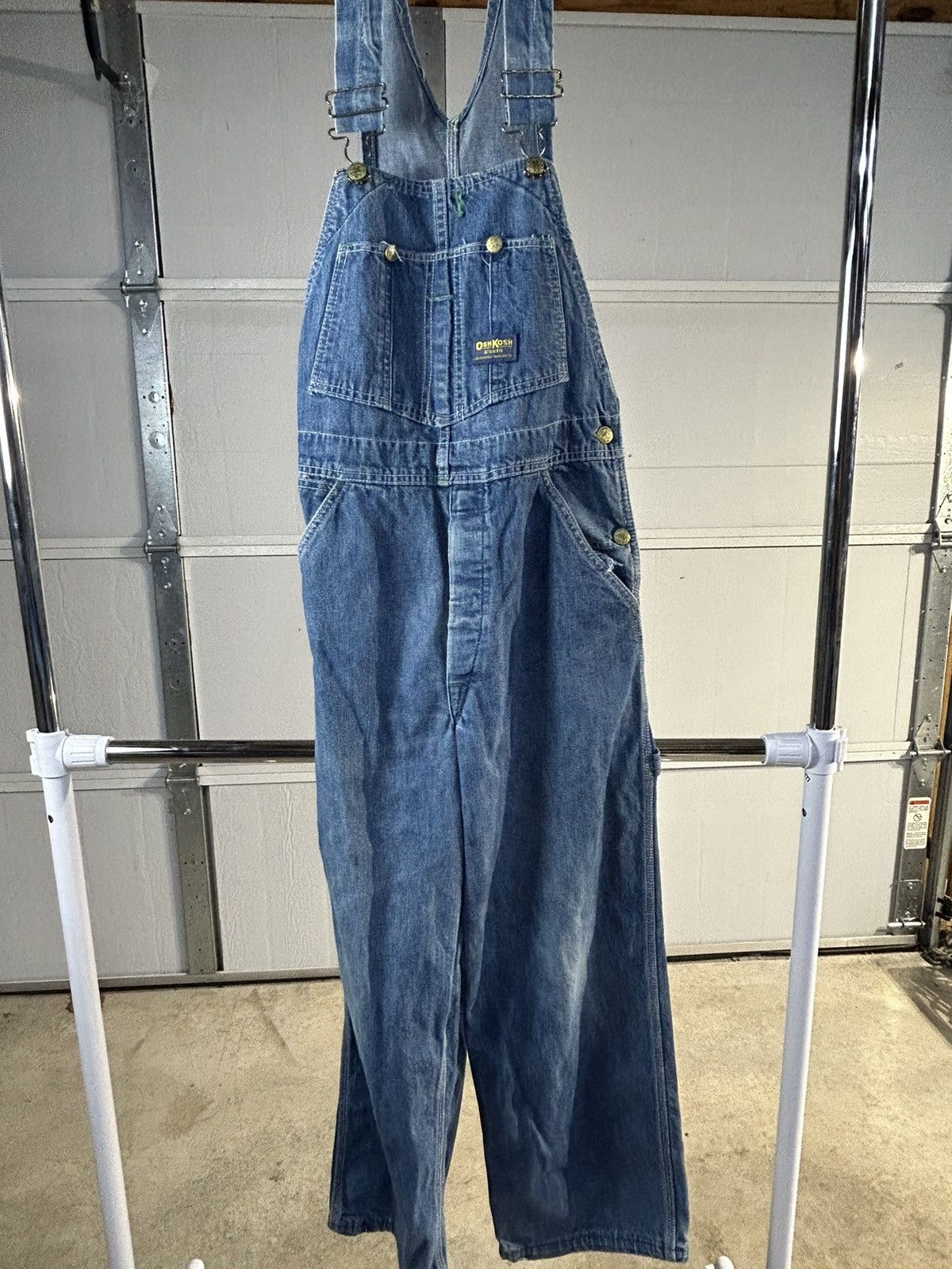 Vintage Oshkosh denim overalls | Grailed