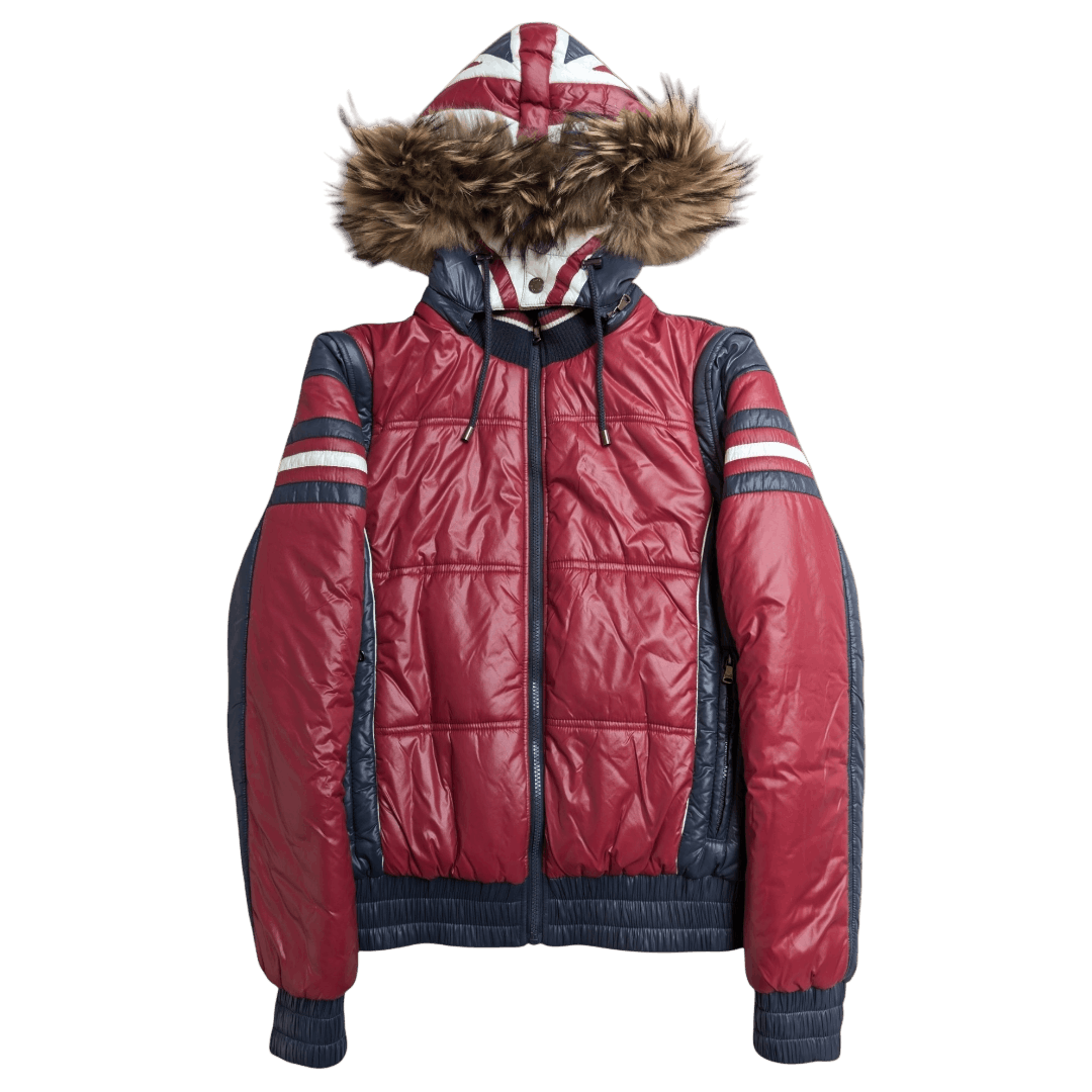 Dolce & Gabbana Dolce & Gabbana United Kingdom Union Flag Puffer Jacket ...