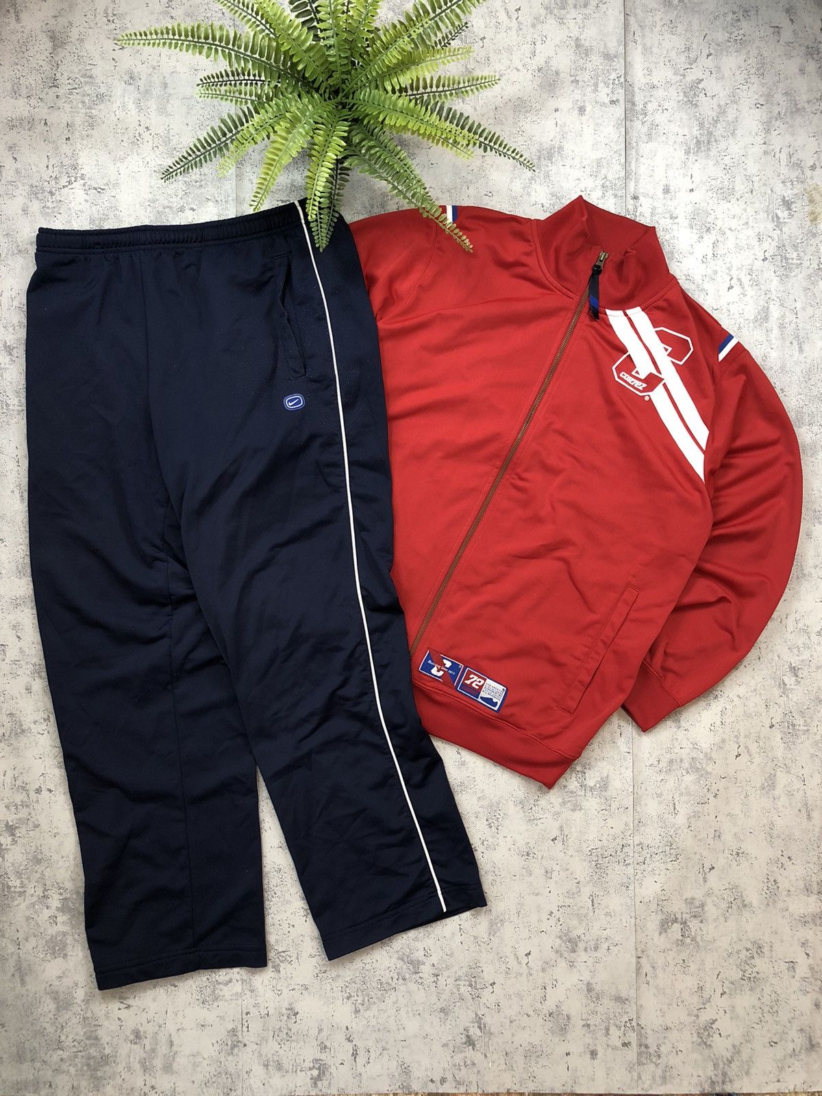 Nike × Streetwear × Vintage 90’s NIKE CORTEZ RETRO TRACKSUIT JACKET ...