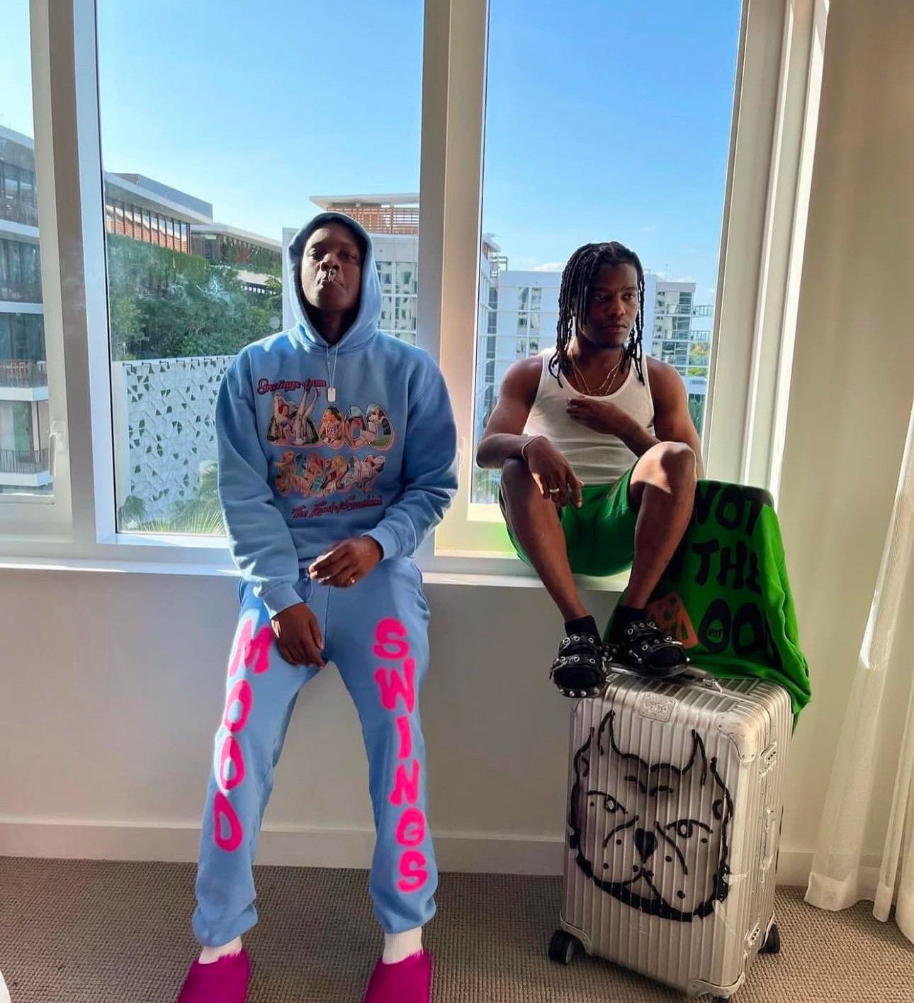 Streetwear Bloody Dior MOOD SWINGS Not In The Mood Maybach T Shirt ...