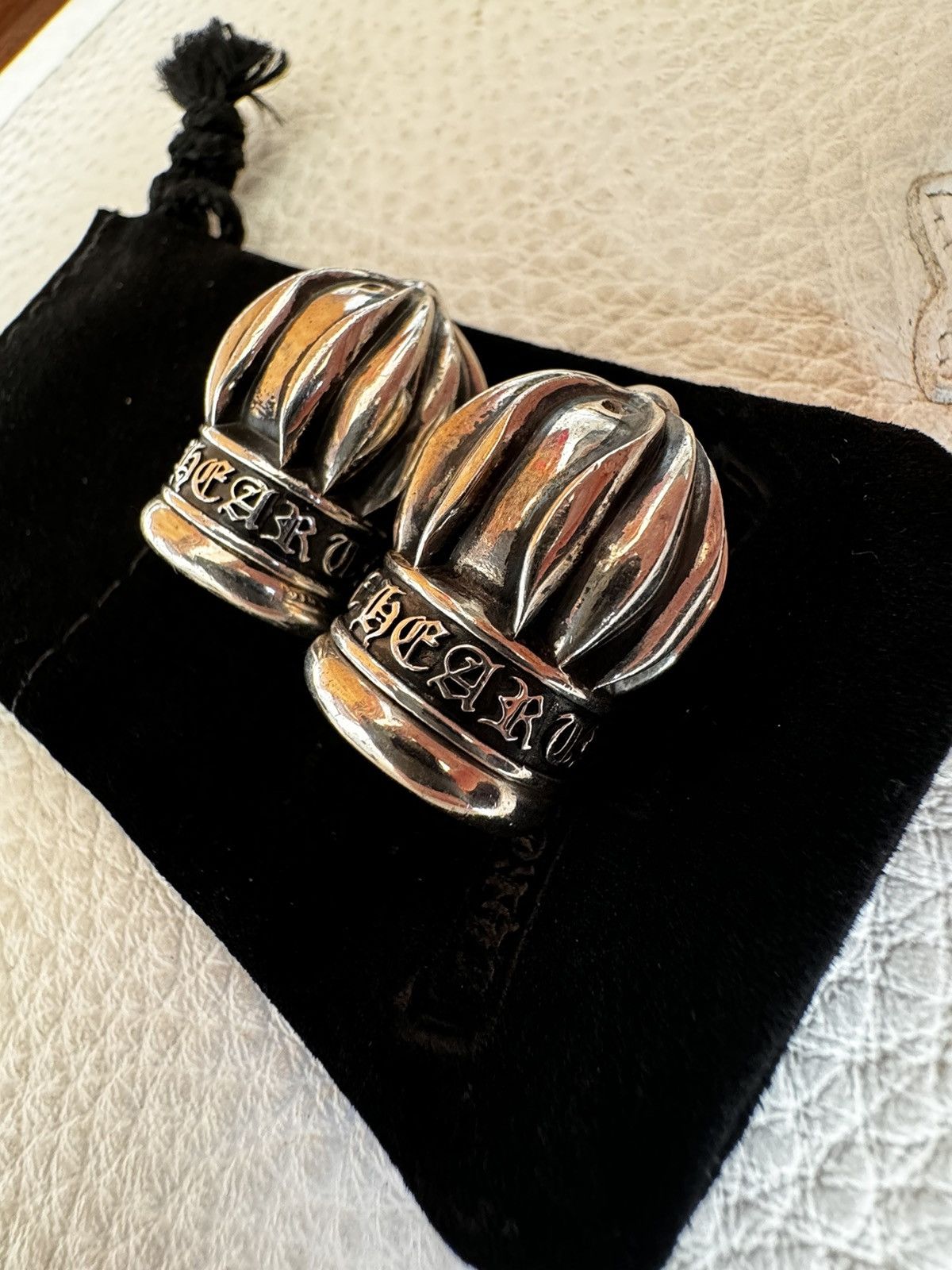Chrome Hearts Chrome Hearts Salt and Pepper Shakers | Grailed