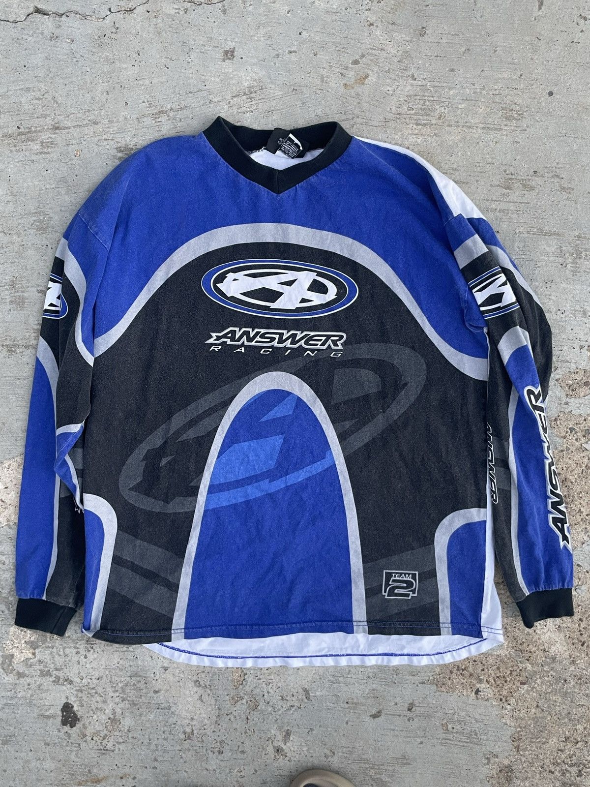 Racing × Streetwear × Vintage 90s Answer Racing Longsleeve | Grailed