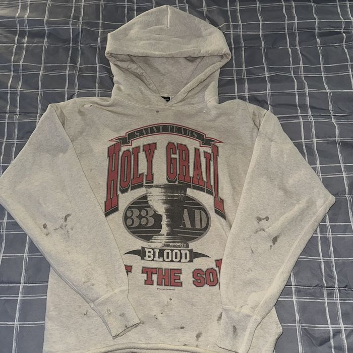 DENIM TEARS Saint Michael x Denim Tears “Saint Tears” Hoodie | Grailed