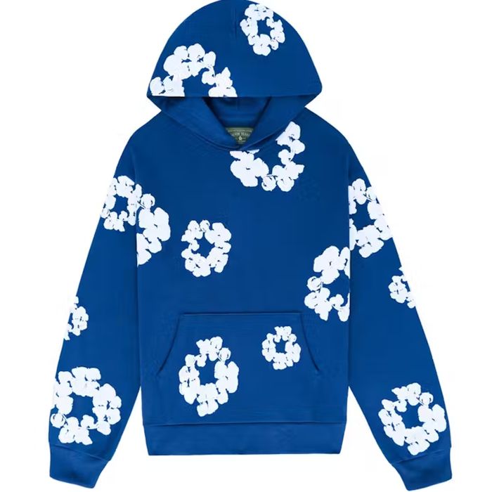 DENIM TEARS Denim Tears The Cotton Wreath Sweatsuit Royal Blue Large ...