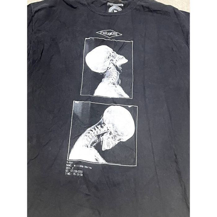 Other Paramore Official 2023 NA Tour Shirt Hayley Williams XRay L | Grailed