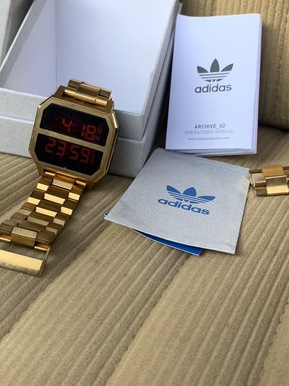 Adidas Adidas Stainless Steel Digital Watch | Grailed