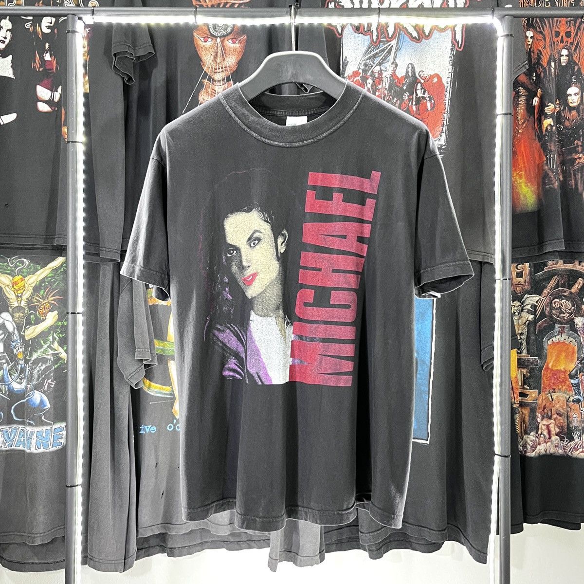 Band Tees × Michael Jackson × Vintage Michael Jackson Europe Bootleg 90 ...
