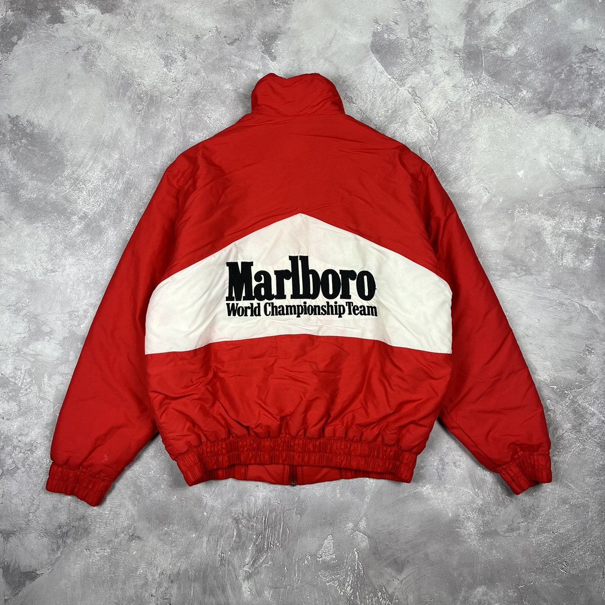 Marlboro × Racing × Very Rare VERY RARE VINTAGE JACKET MARLBORO WORLD ...