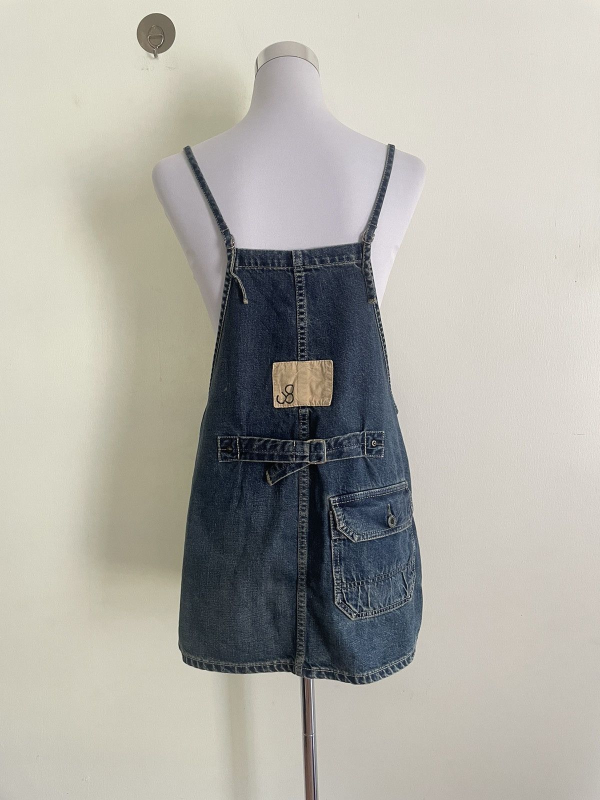 Vintage Johnbull Denim Short Overall Dress | Grailed