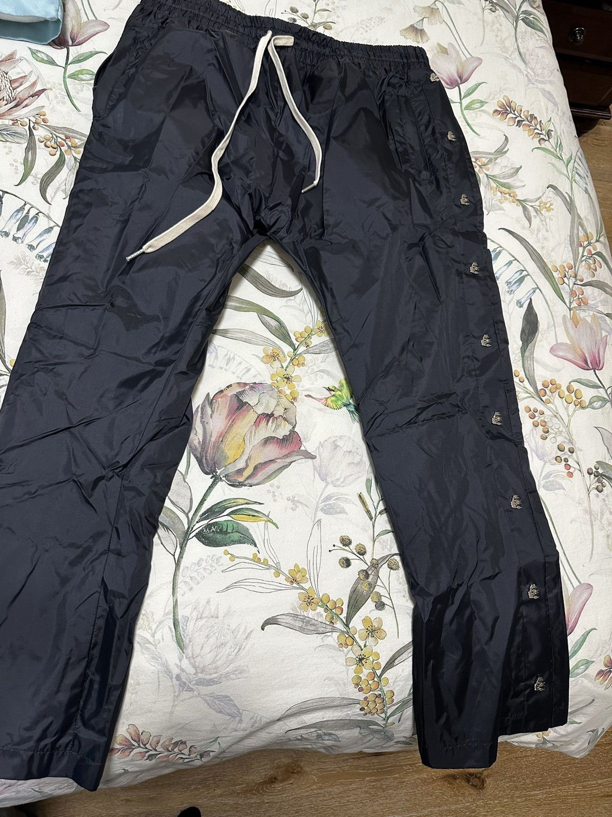 HELLSTAR HELLSTAR waxed nylon pants | Grailed