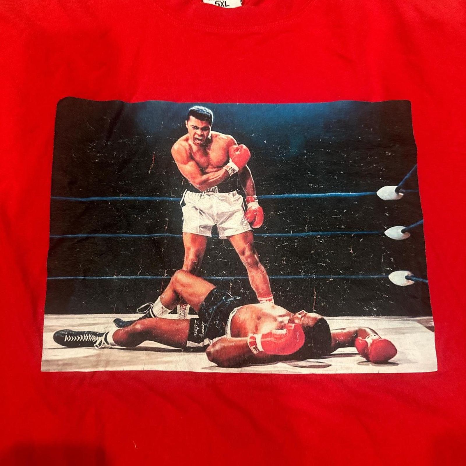 Muhammad Ali Vintage 90s Muhammad Ali Sonny Liston Knockout Shirt | Grailed