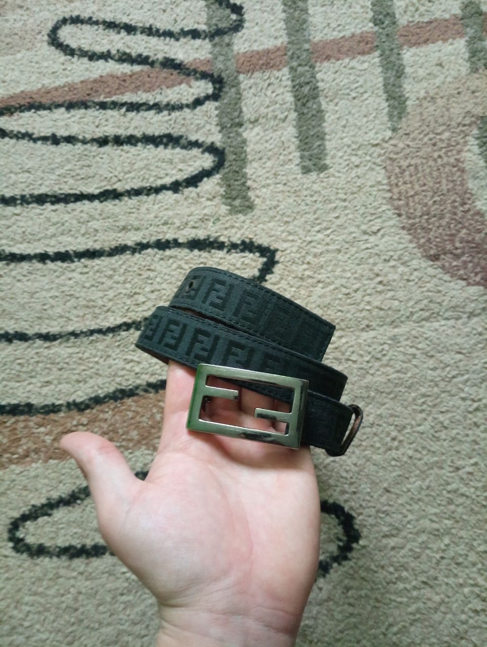 Fendi Fendi monogram belt multilogo | Grailed