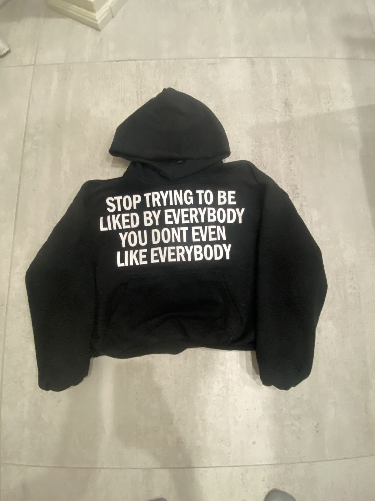 Streetwear Project Capri ‘Stop Trying To Be Liked By Everyone’ Hoddie ...