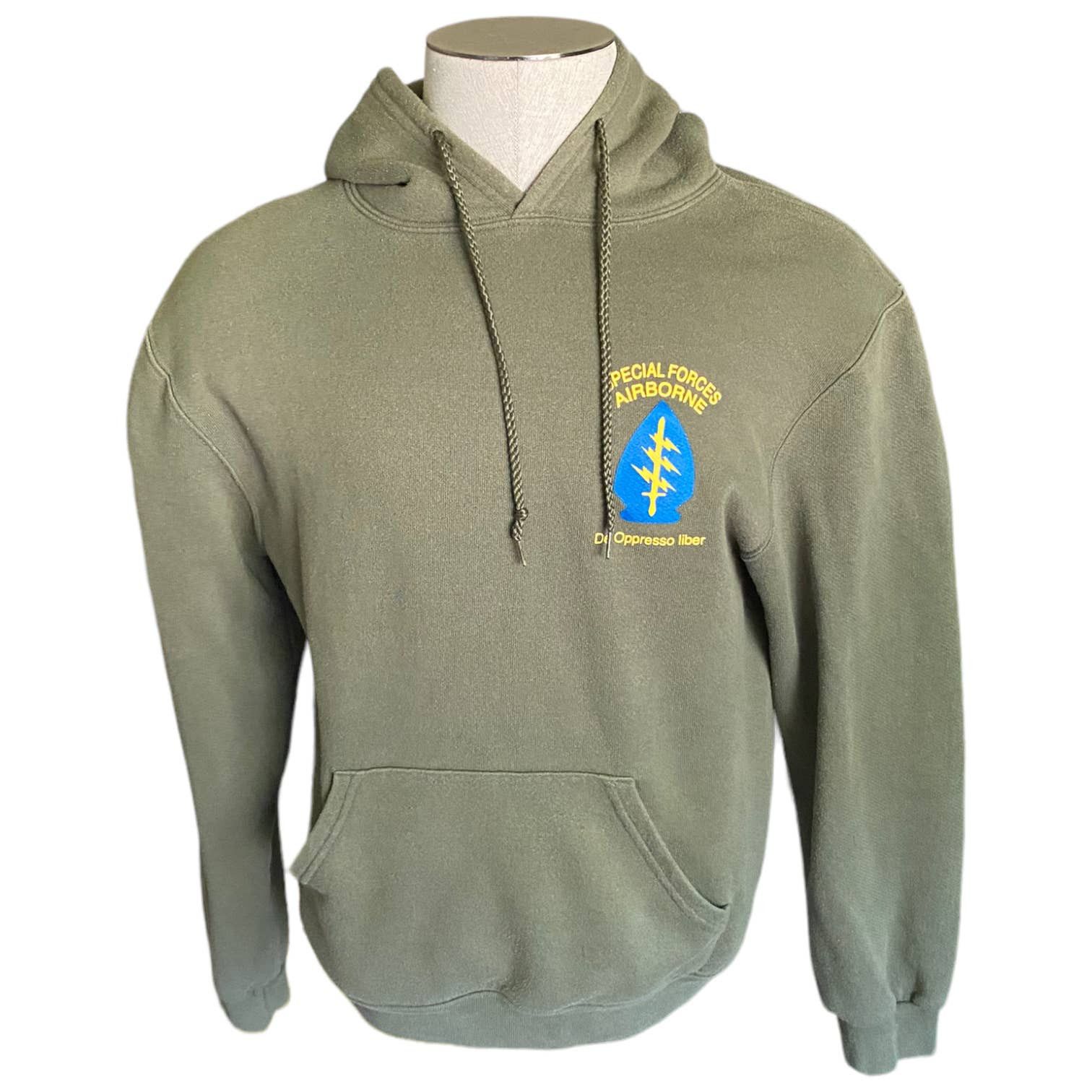 Other Soffe Green Special Forces Airborne Pullover Hoodie Small | Grailed