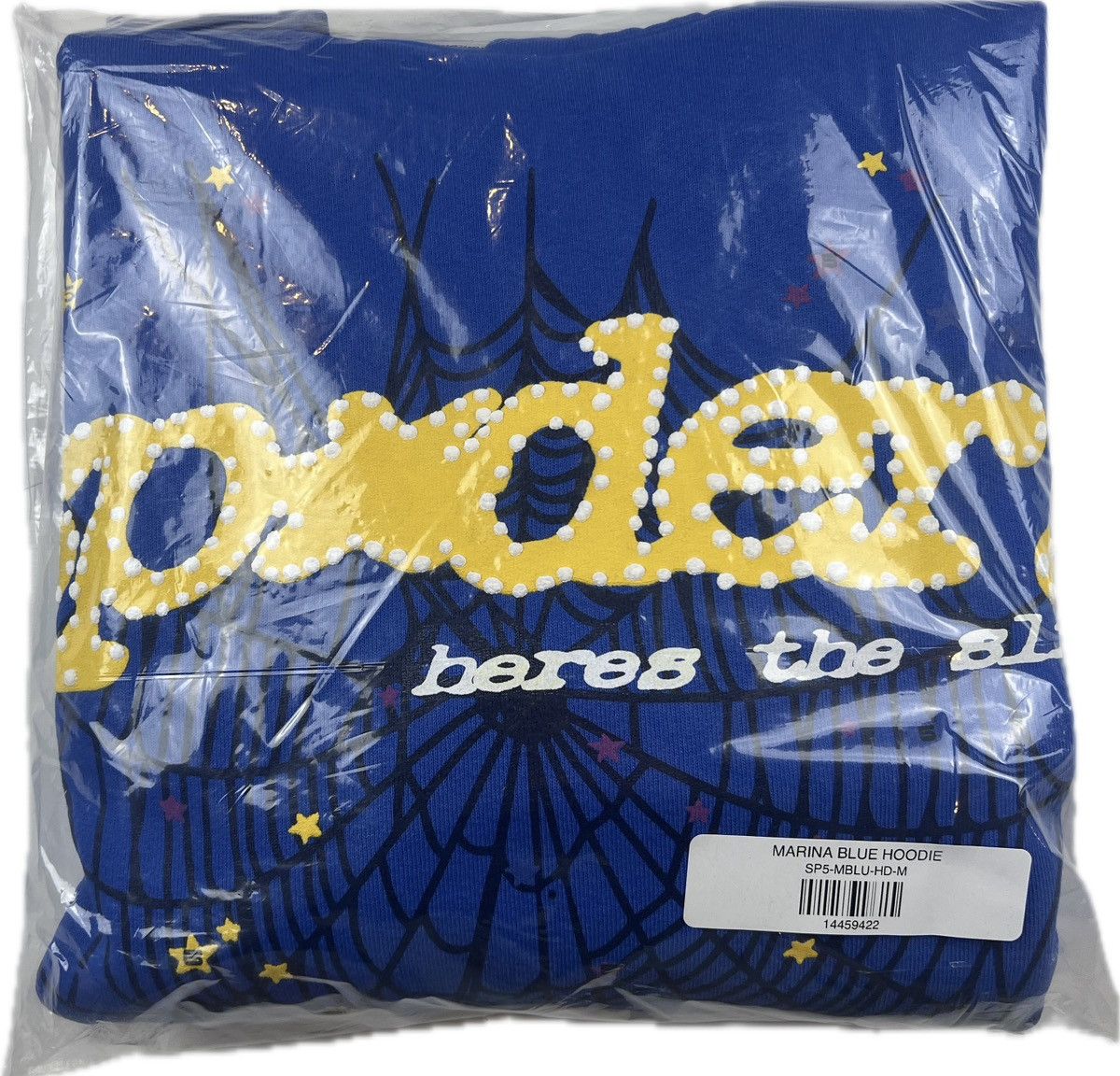 Spider Worldwide Sp5der TC Blue Hoodie | Grailed