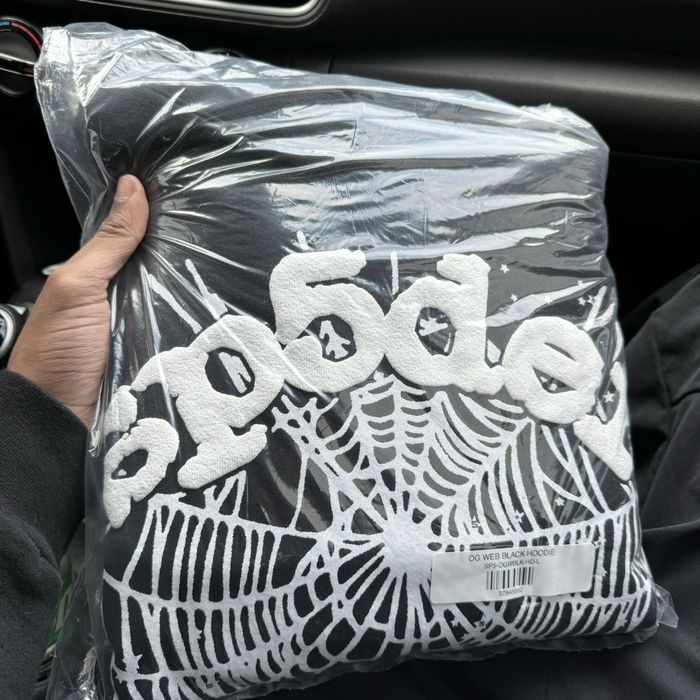 Spider Worldwide Spider Black OG Web Hoodie | Grailed