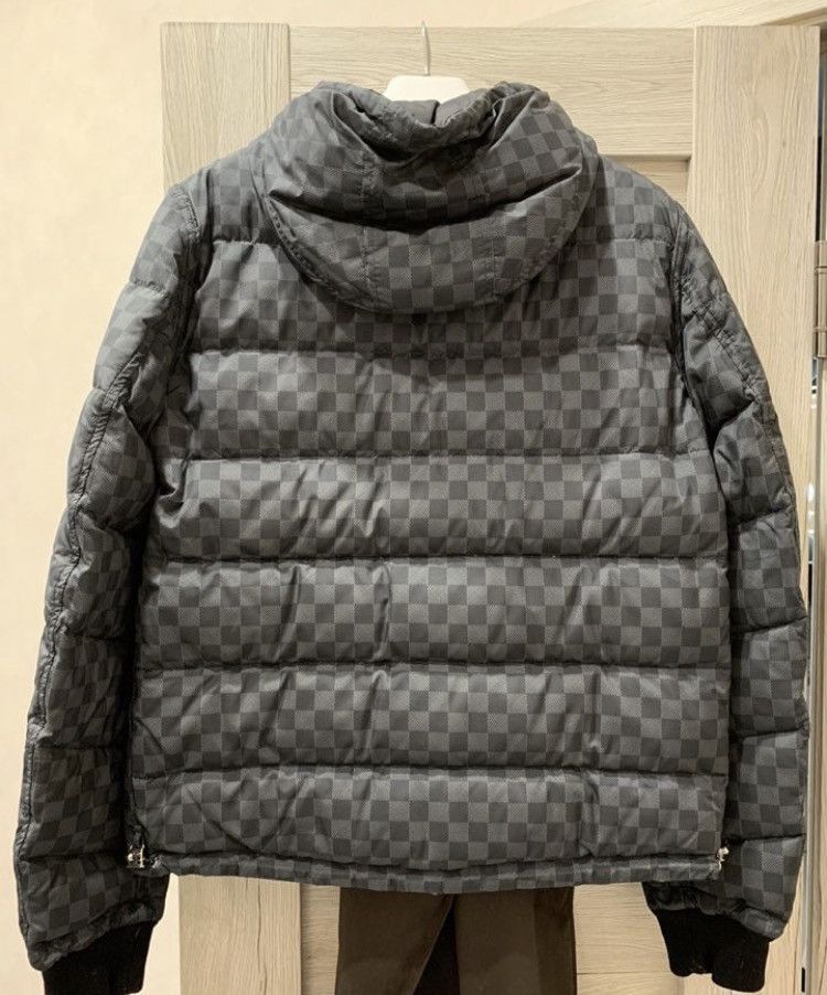 Louis Vuitton Louis Vuitton Double Sided Monogram Damier Puffer Jacket ...