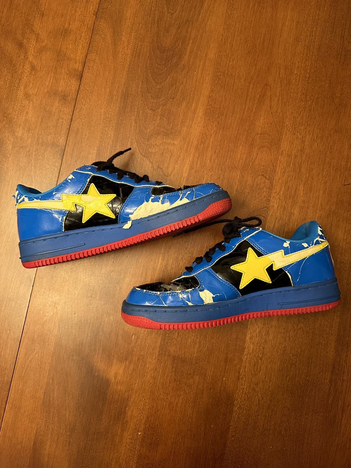 Bape × Marvel Comics Bape x Marvel Cyclops Bapesta | Grailed