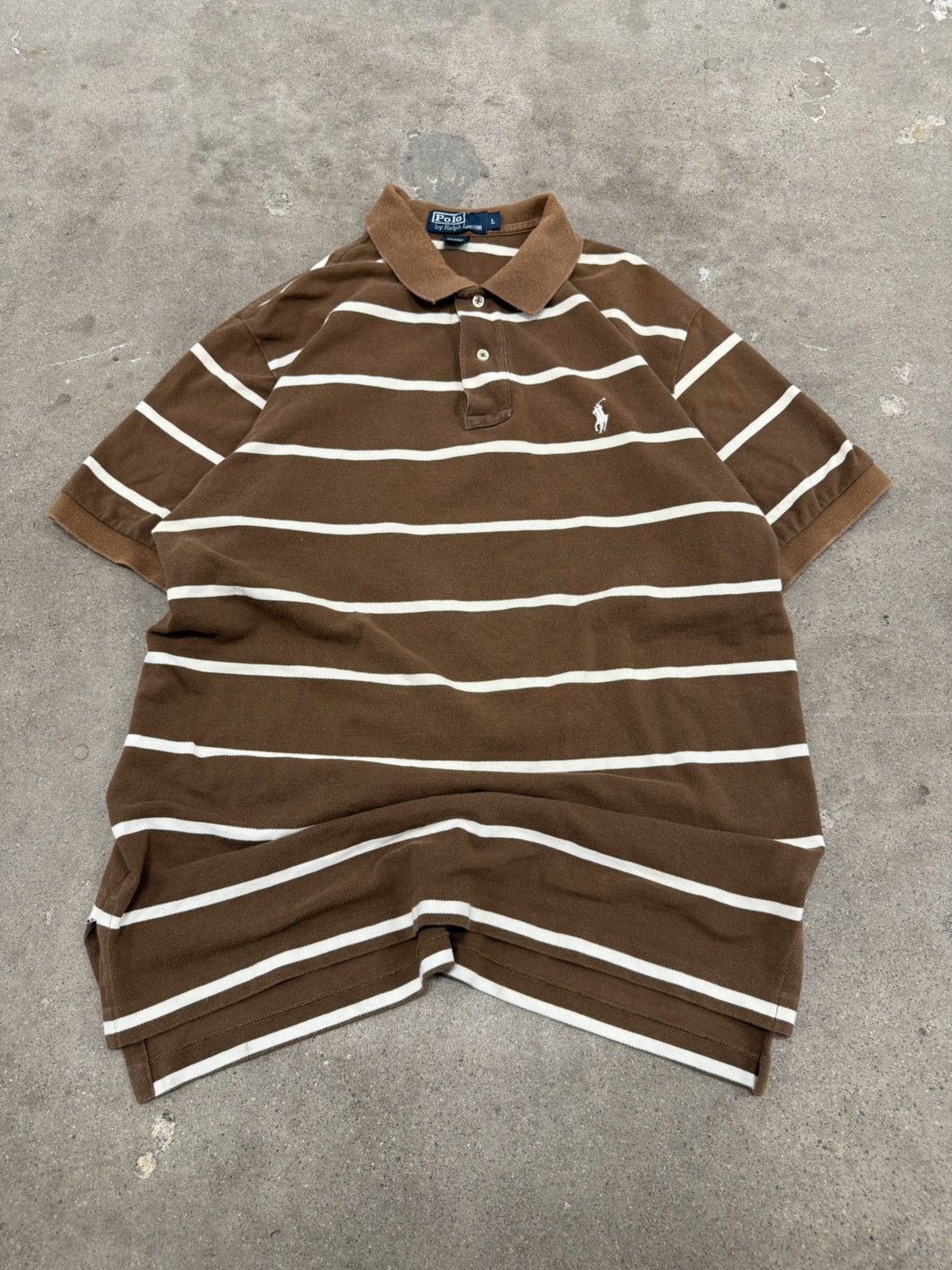 Kanye West VINTAGE KANYE WEST STYLE POLO RALPH LAUREN STRIPED POLO ...