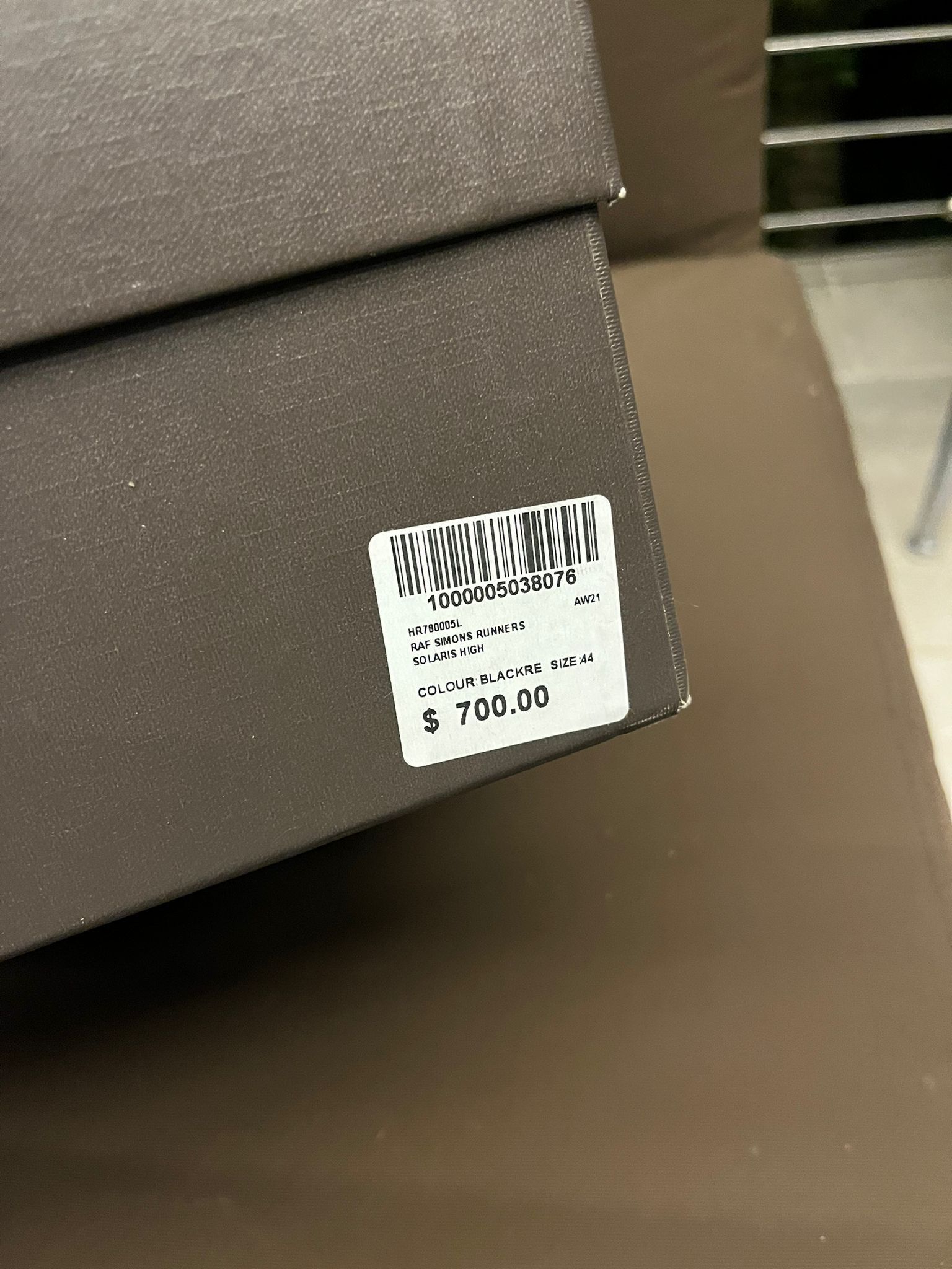 Raf Simons Solaris High Top Boots in Black / Red | Grailed