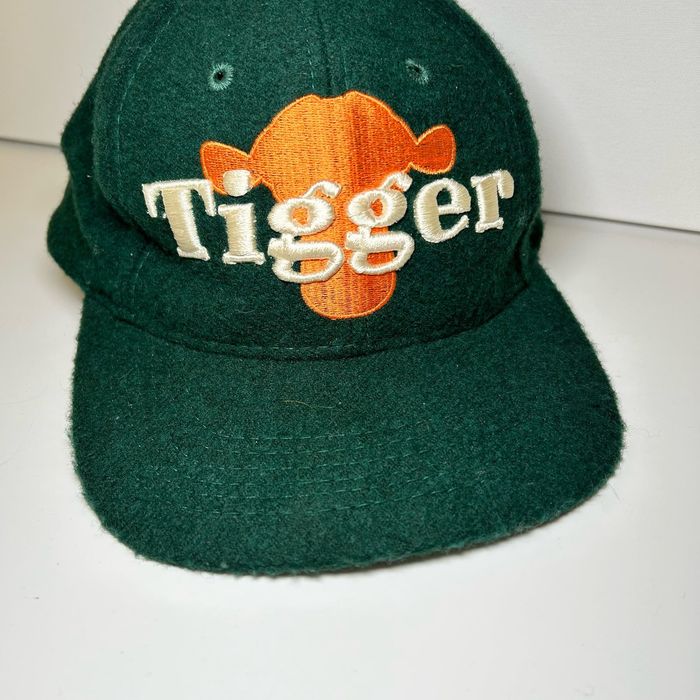 Vintage Vintage Disney Tigger Hat Snapback Winnie the Pooh Green | Grailed