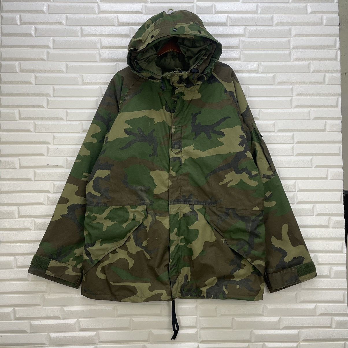 Military Vintage Army Long Parka Camouflage Jacket | Grailed