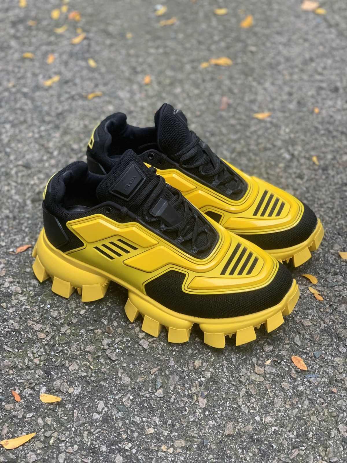Prada Yellow and Black Cloudbust Thunder | Grailed