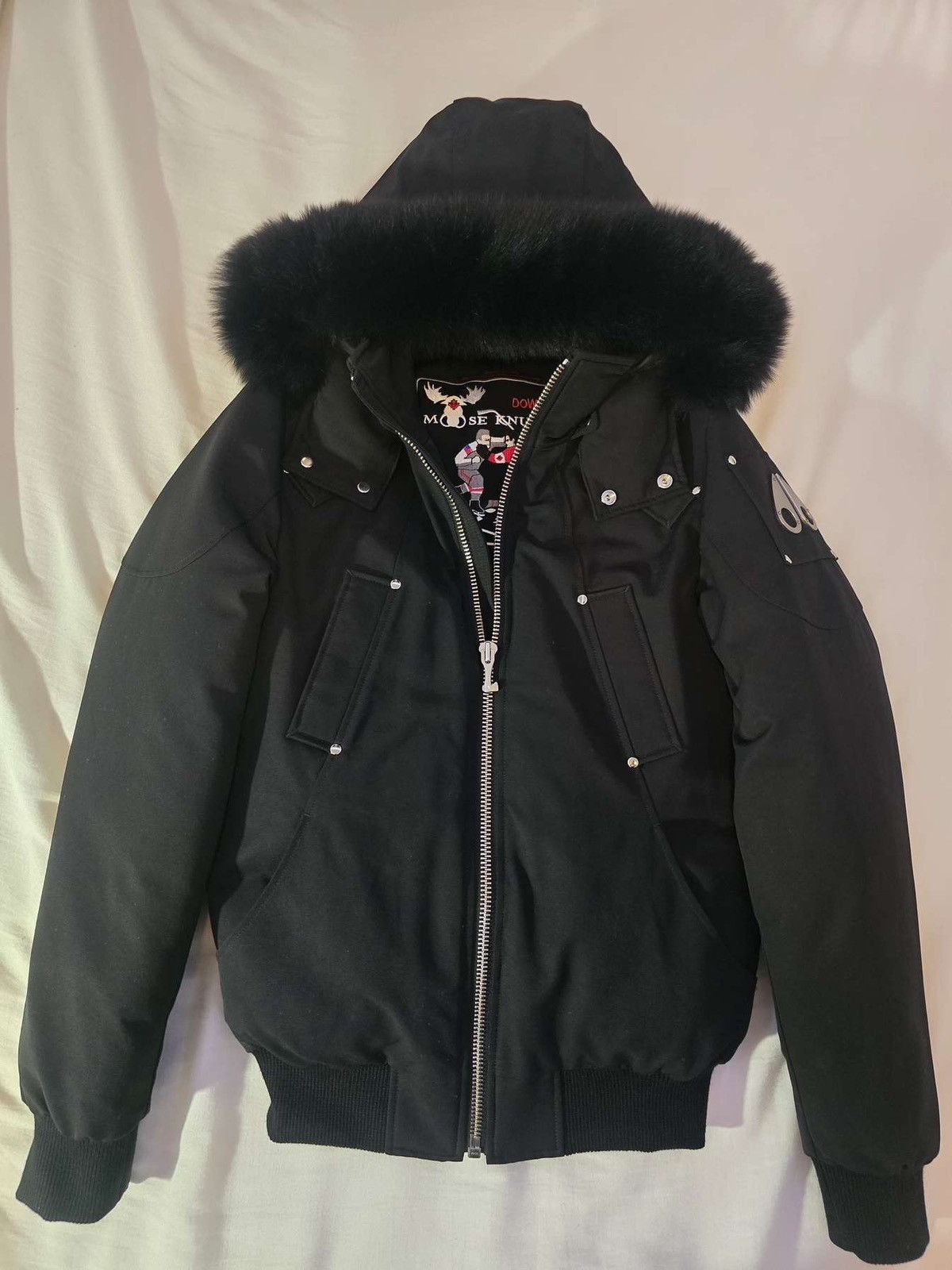 Moose Knuckles Black Moose Knuckle Ballistic Bomber | Grailed