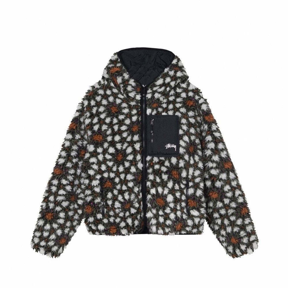 Stussy Stussy pattern Sherpa - natural | Grailed