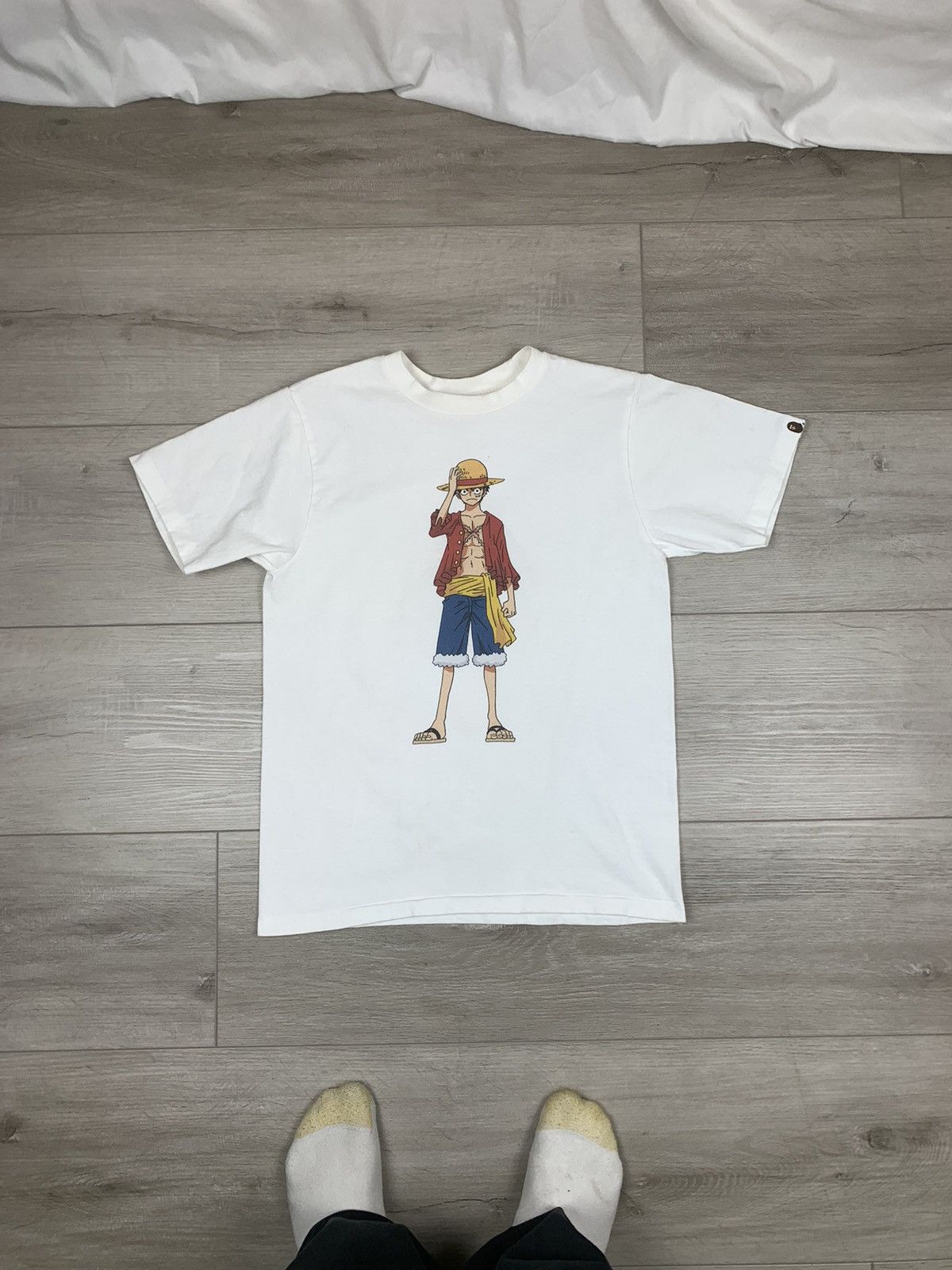 Bape Bape x One Piece Luffy Tee | Grailed