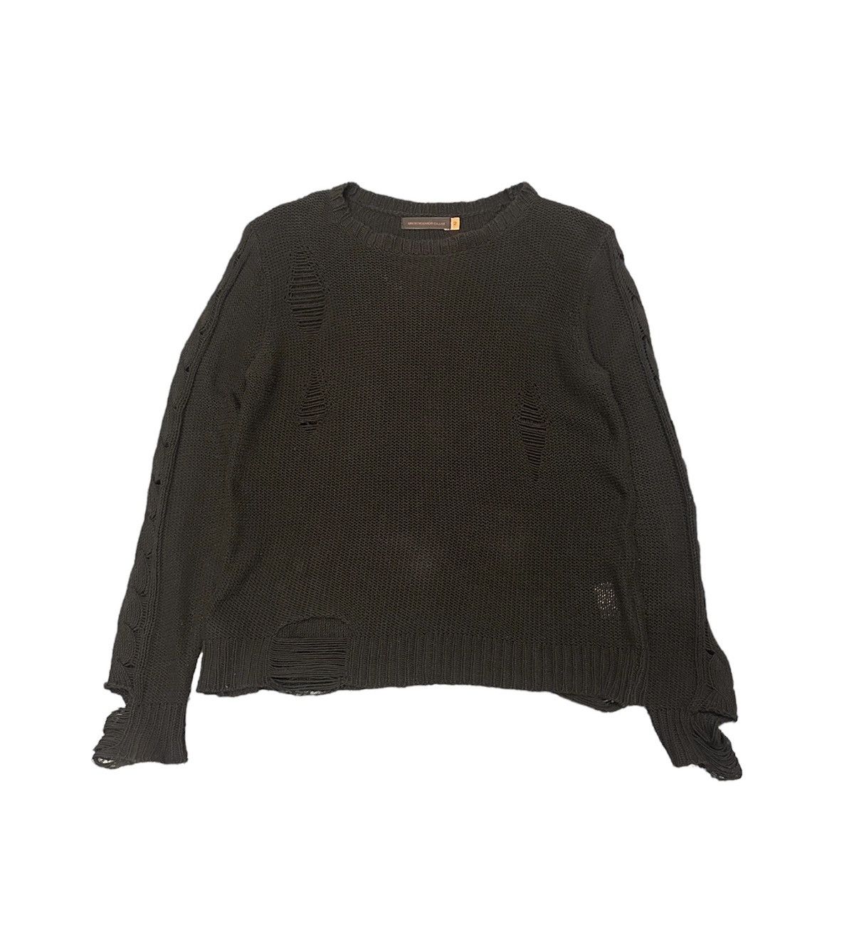 Undercover aw07 "knit" distressed sweater | Grailed