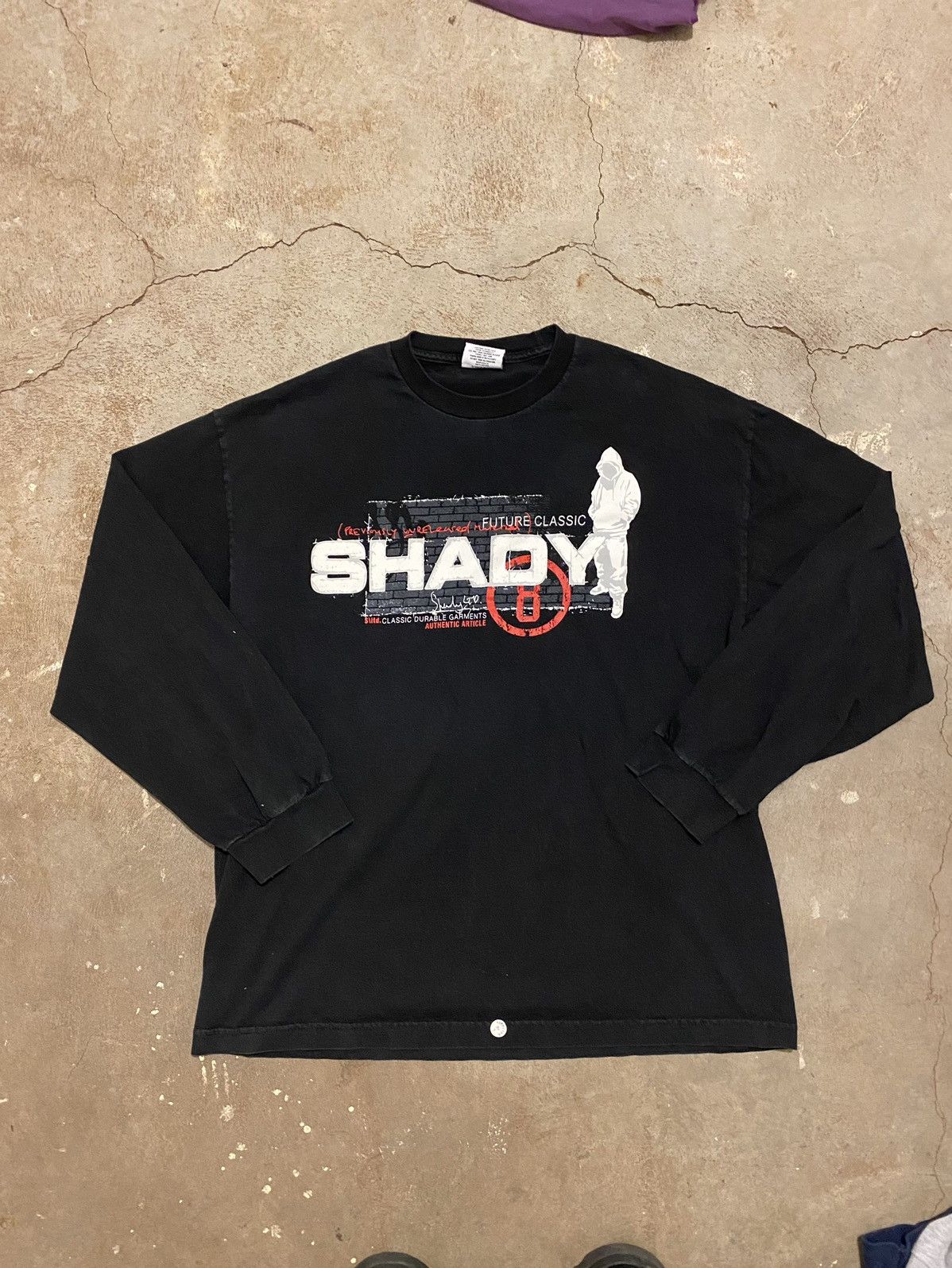 Shady Ltd Sick Y2K Shady Records Long Sleeve Eminem Tee | Grailed