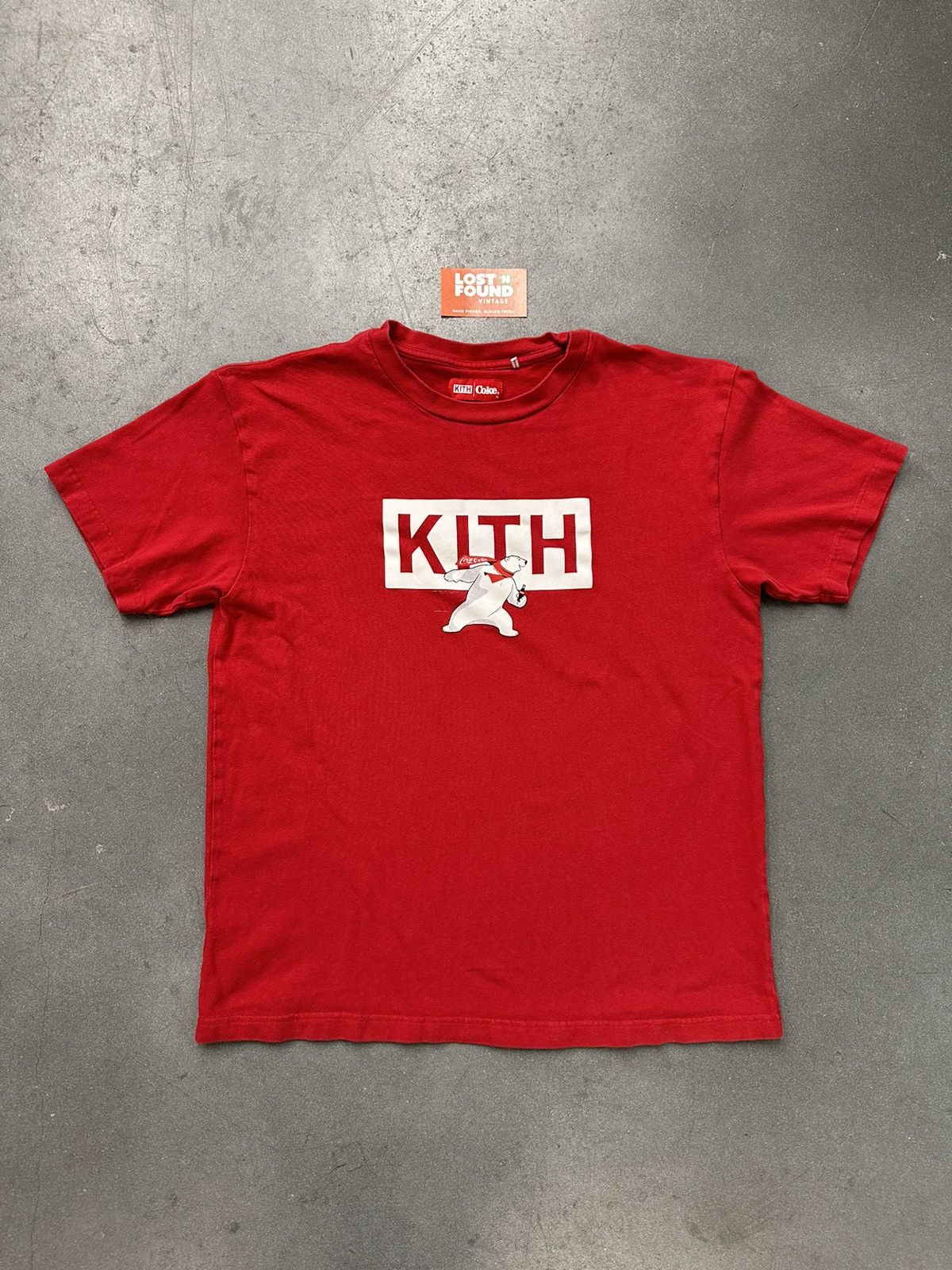 Coca Cola × Kith Kith Coca Cola Polar Bear 1st Collab Tee | Grailed